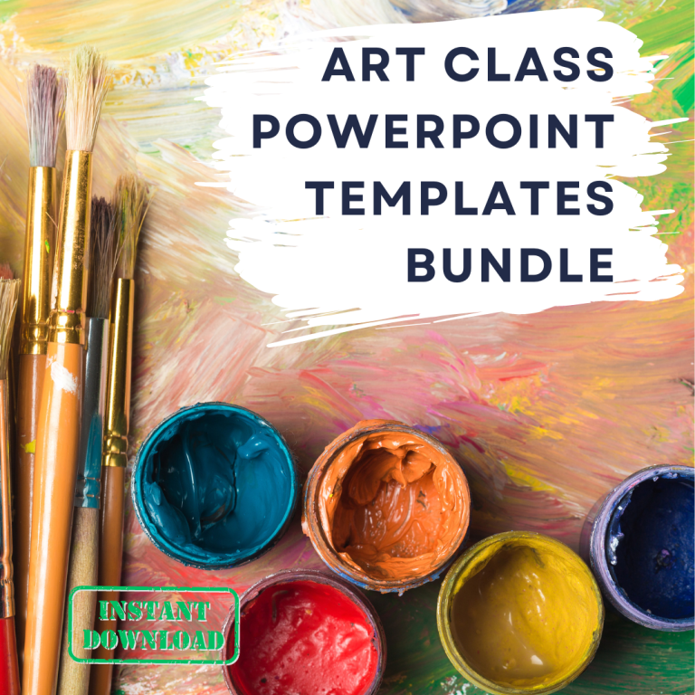 2-in-1 Art Class PowerPoint Templates Bundle – Art3Prints